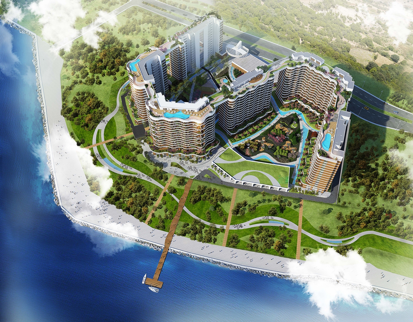 ECF Architecture | Blue Lake Küçükçekmece